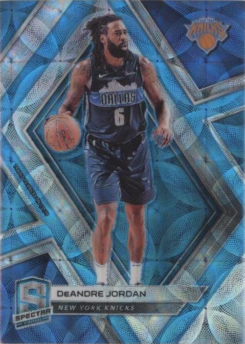 2018-19 Panini Spectra - DeAndre Jordan #13 Neon Blue Prizm /75 for ...