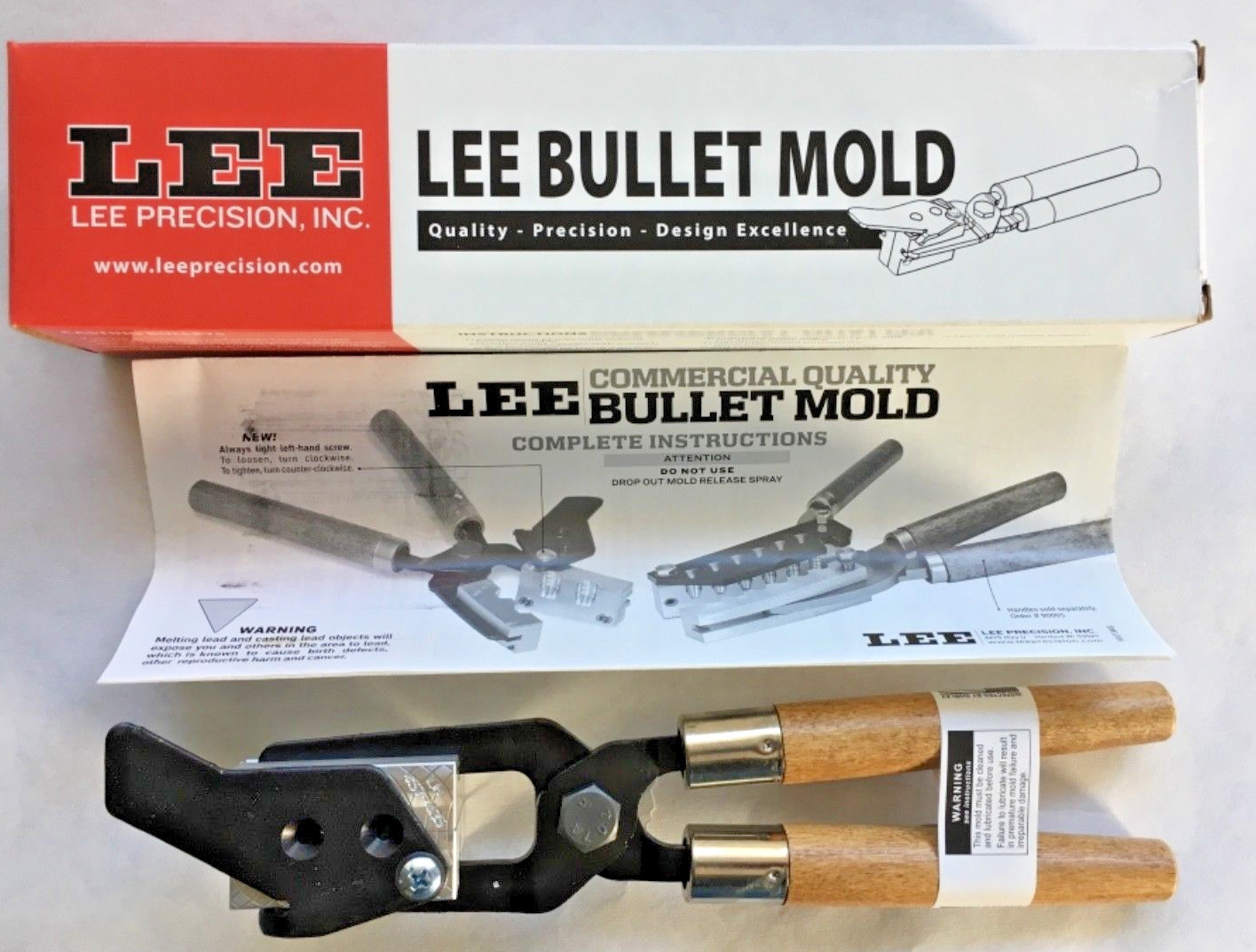 LEE 90374 457-405-F 2-CAVITY BULLET MOLD .457 DIAMETER 405 GRAIN 45-70 ...