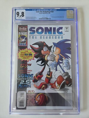Sonic the Hedgehog #124 (Archie Comics) Aug 2003 CGC 9.8 White Pages | eBay