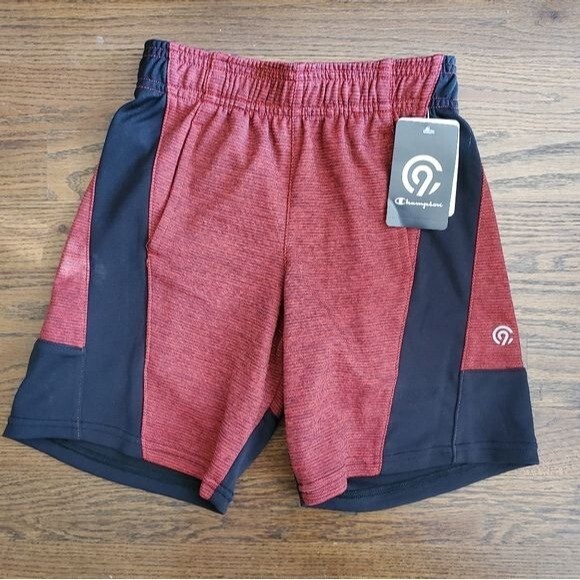 NEW C9 by Champion Boys XS 4/5 red/black athletic shorts | eBay