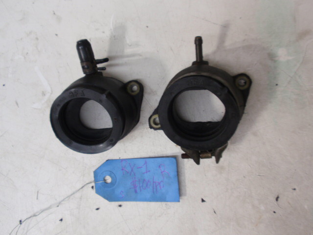 OEM Yamaha RX1 RX-1 Snowmobile Engine Right Carburetor Intakes 1000 ...