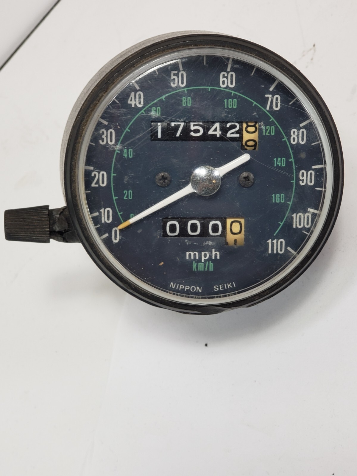 Vintage Honda 0-110 mph Speedometer 71 72 73 74 75 CB CL "Bench Tested ...
