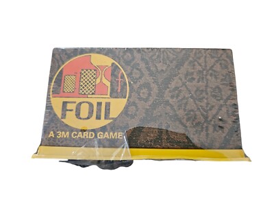 Sealed Vintage 1969 FOIL 3M Card Game Butter Box & Instructions! New ...