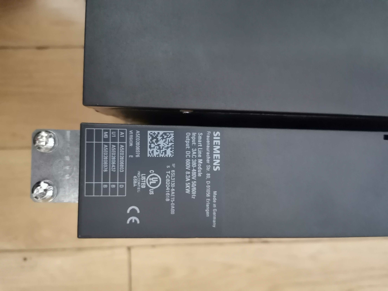 New Siemens 6SL3130-6AE15-0AB0 6SL3 130-6AE15-0AB0 Sinamics S120 Smart ...