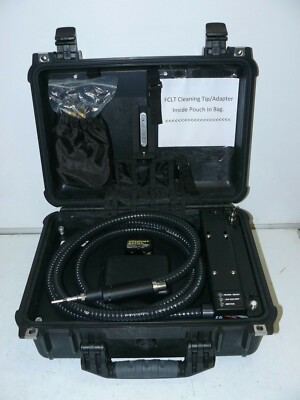 Cleanblast FCL-P6100 Portable Fiber Optic Connector End-Face Cleaning ...