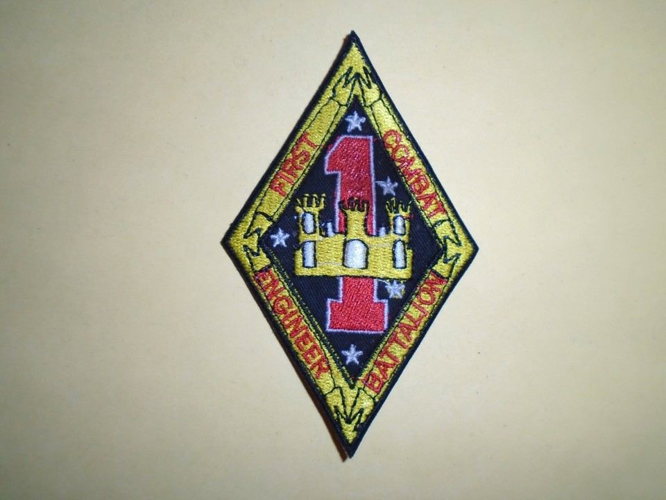 Vietnam War Patch USMC 1st FIRST COMBAT ENGINEER Battalion | eBay