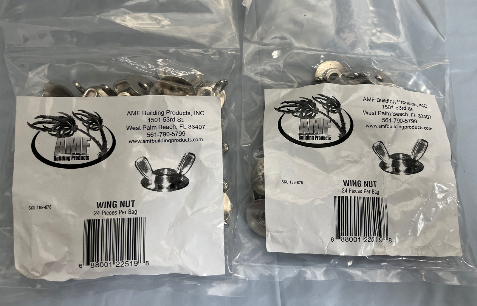 AMF WING NUT (2PK OF 24) | eBay