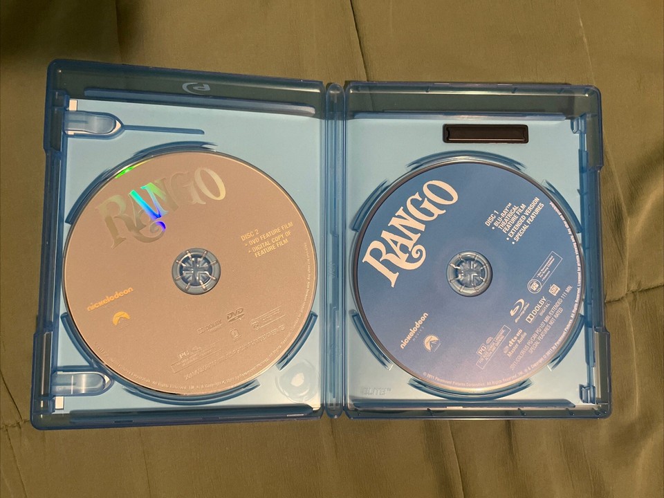Rango (Blu-ray + DVD, 2011) Johnny Depp | eBay