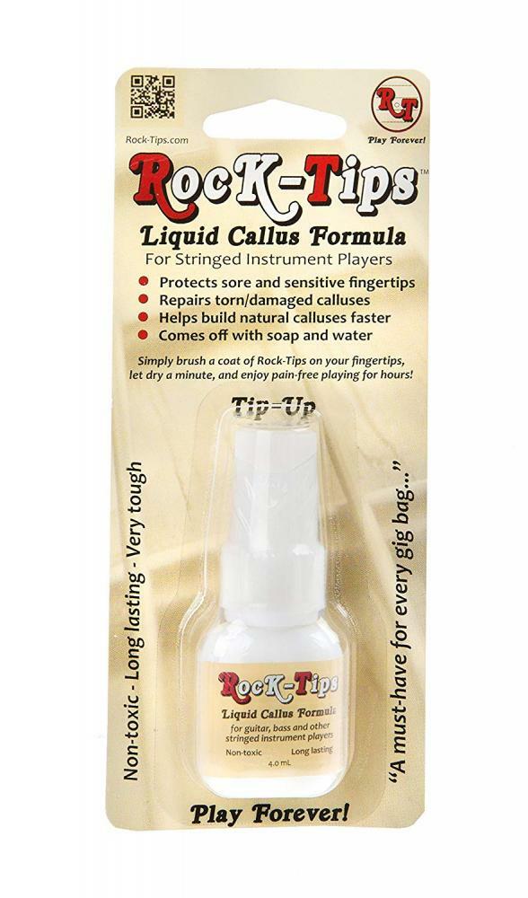 Rock-Tips – Liquid Callus Formula – For Guitar, Bass, and Other ...