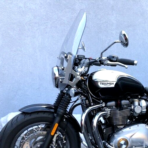 TRIUMPH BONNEVILLE SPEEDMASTER (18-On) TALL TOURING SCREEN WINDSCREEN ...
