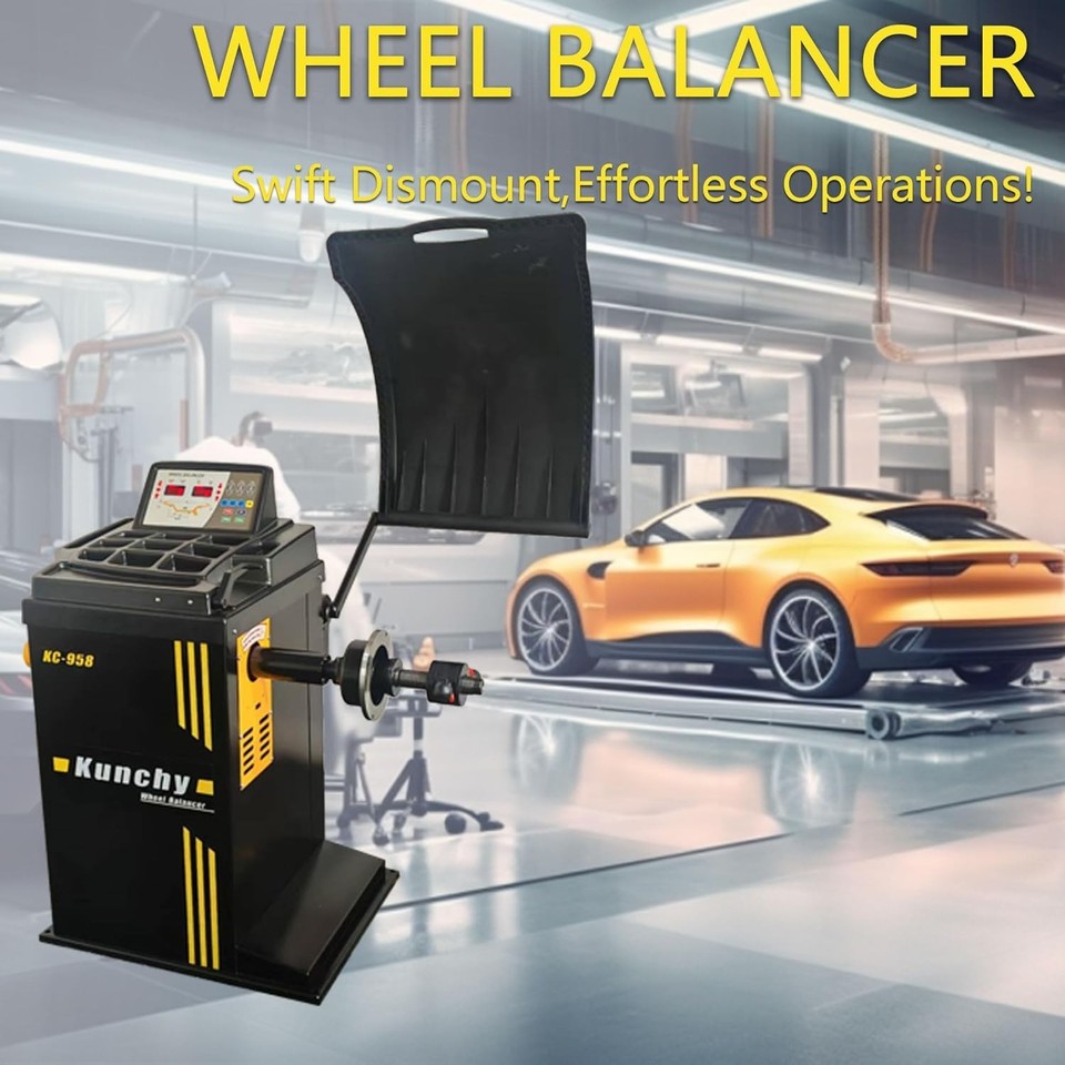 Used Tire Wheel Balancer 39" Maximum Wheel Diameter Wheel Balancing ...