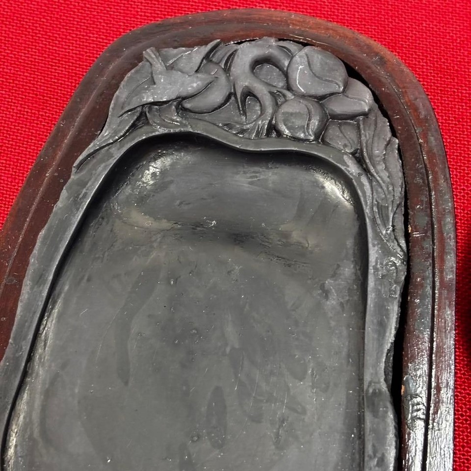 Dankei inkstone Stone inkstone Calligraphy tools Ink Stone Suzuri ...