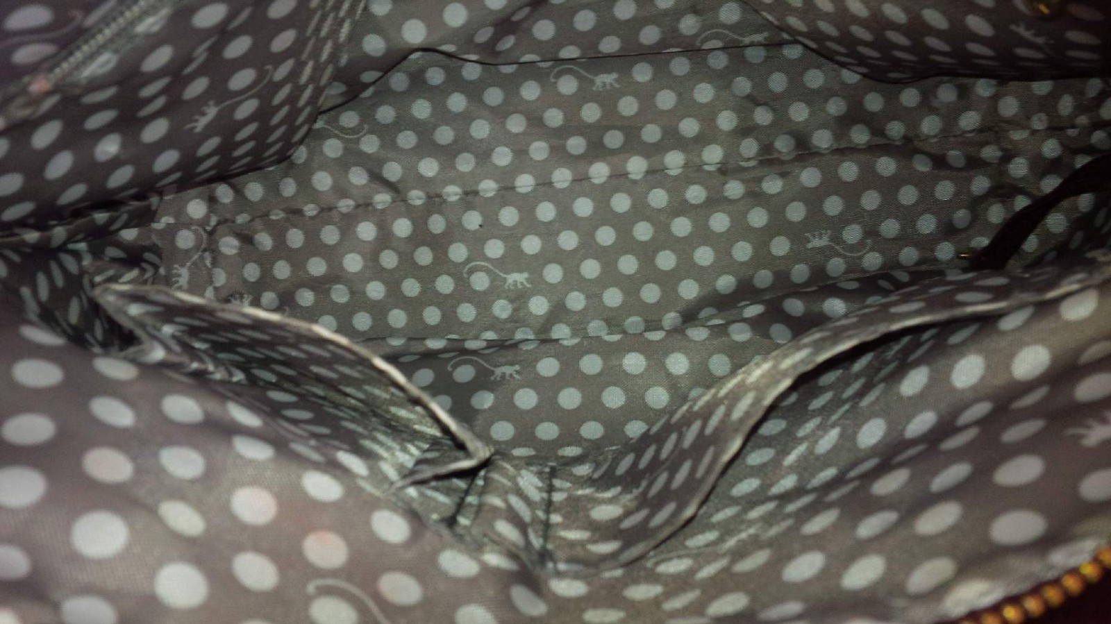 KIPLING Faux Leather & Nylon Trim Plum Messenger Cros… - Gem