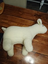 Large Sheep Stuffed Toy Plush Kids Play Lifelike Giant Animal Decor ...