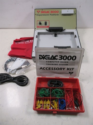 Digiac 3000 Experiment Platform Student Electronics Trainer LJ Tech w ...