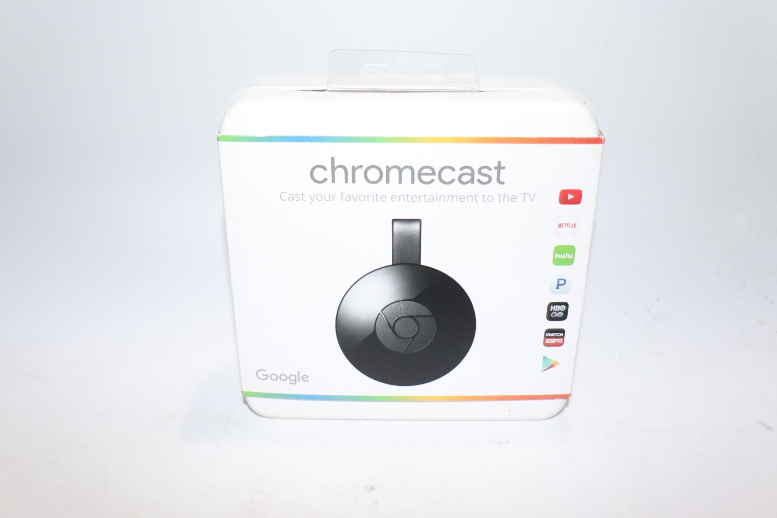 Google Chromecast (2nd Generation) HD Media Streamer - Black (GA3A00097 ...
