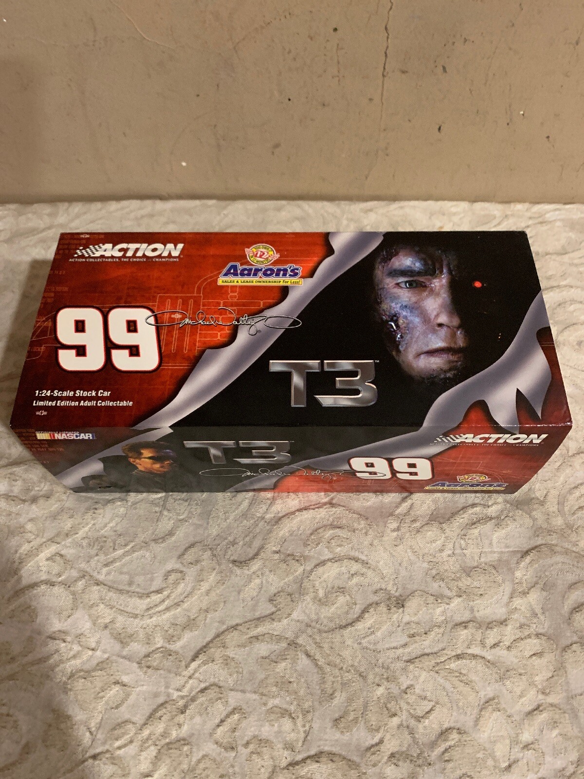 Michael Waltrip #99 Aaron's Rent / Terminator 3 1:24 scale 2003 NASCAR ...