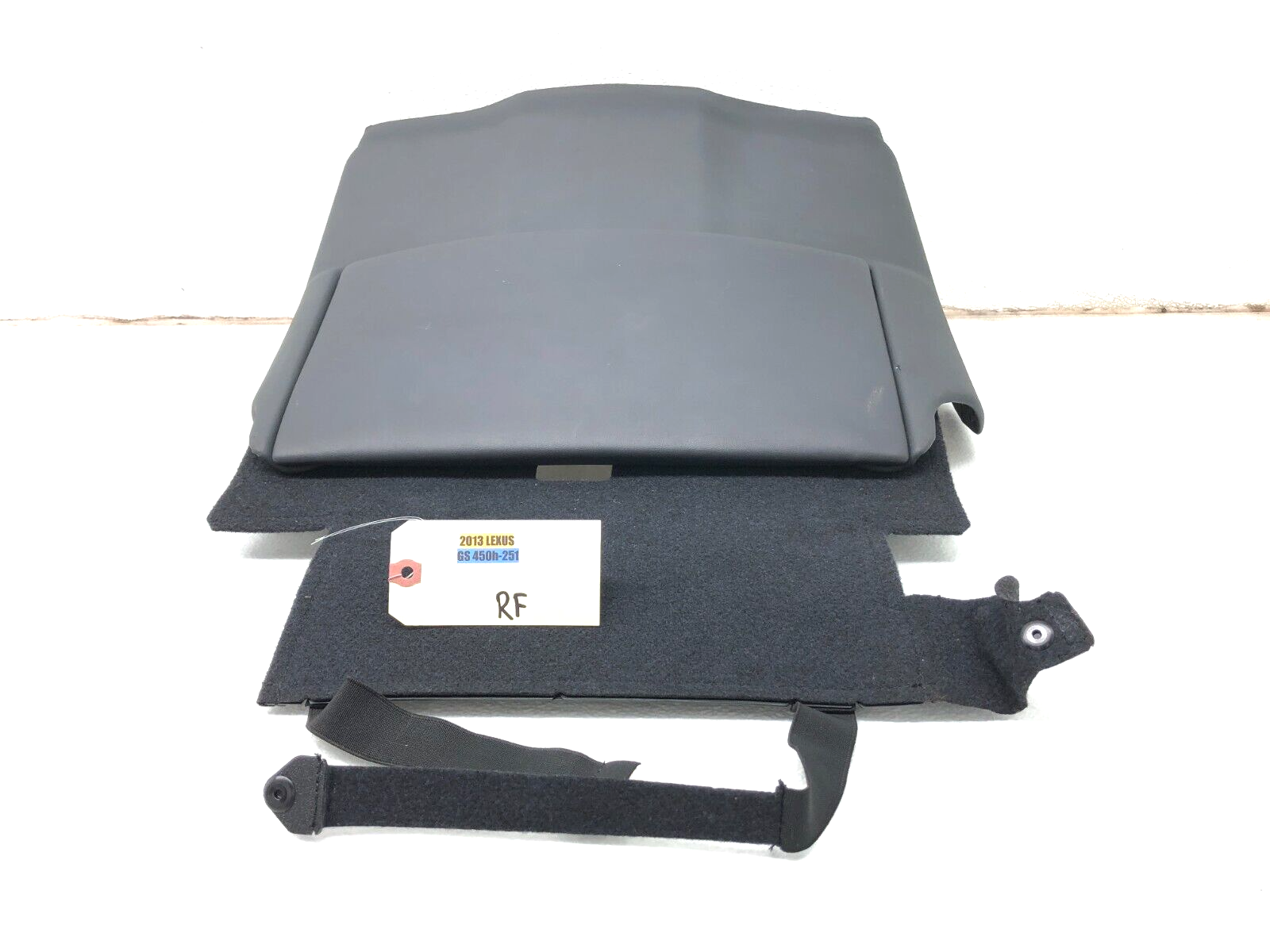 2013-2015 LEXUS GS450H GS350 RIGHT PASSENGER FRONT SEAT BACK PANEL ...