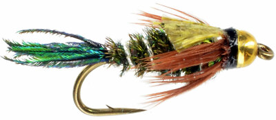 Fly Fishing Flies (Bass, Bream, Trout, Salmon) Bead Head Zug Bug Fly (x ...