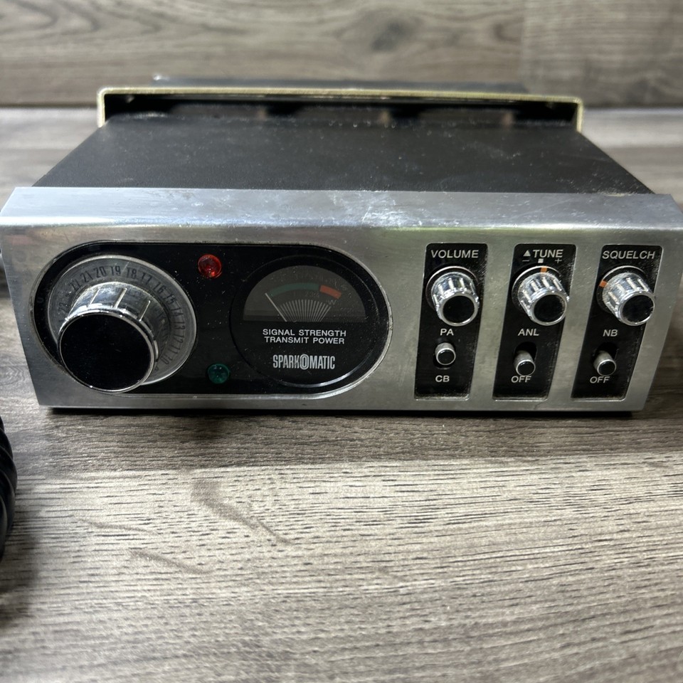 Vintage Sparkomatic CB Radio Transceiver model #2023 | eBay