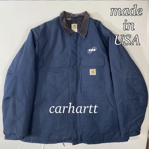 Carhartt Traditional Jacket Blue No.ch2329 | eBay