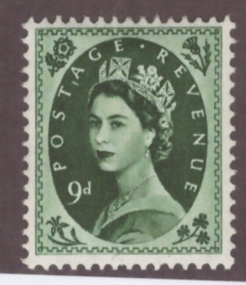 Great Britain Scott# 328 9p watermark 308 perf. 14X14.5 MH Scott=$21 | eBay