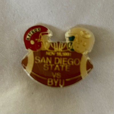 San Diego State vs BYU College Football Pin 1991 SDSU NCAA | eBay