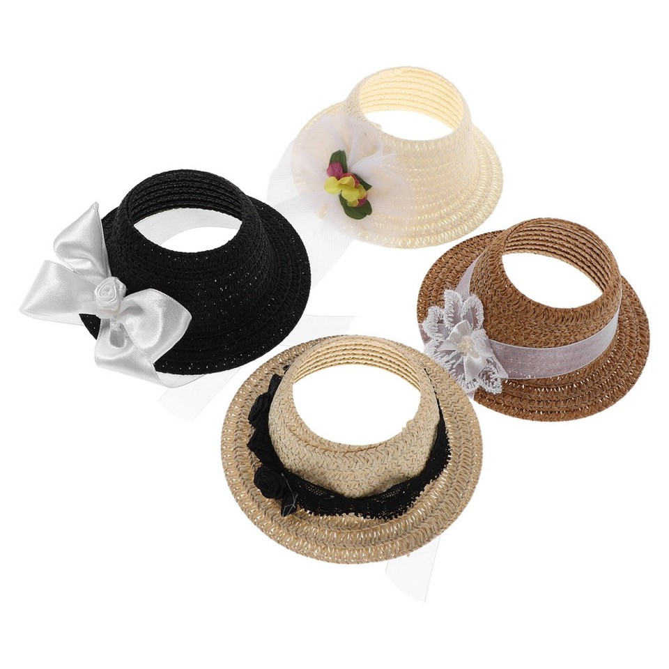 4pcs Doll Hats: Mini Bowler Hats For Crafts And Costumes - Miniature ...