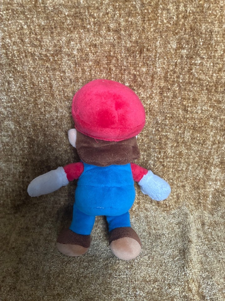 Nintendo Super Mario Plush Lot Mario, Luigi, Toad, Wario, Bowser, Mario ...