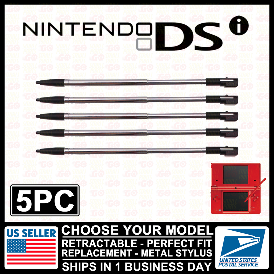 Metal Retractable Stylus For Nintendo NEW/3DS/2DS/DSi/XL/DS/Lite/LL ...