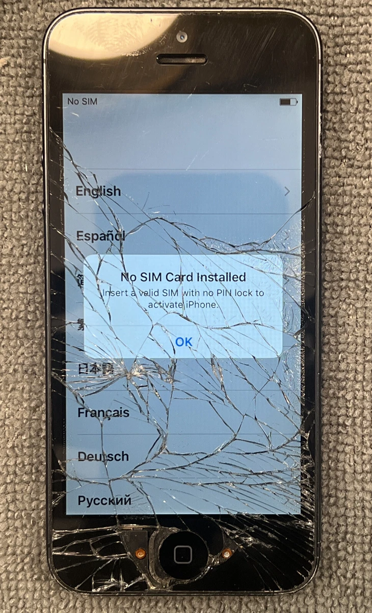 Broken Iphone 5 Screen