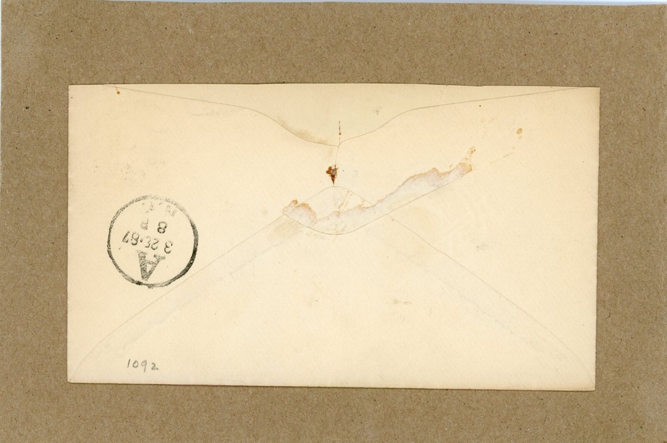 A. M. UNDERHILL & CO., GUION LINE, NEW YORK - MARCH 1887 | eBay