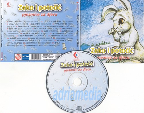 ZEKO I POTOCIC CD Pjesmice za djecu Ivica Serfezi Kinder Song Children ...