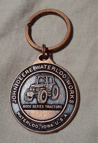 John Deere Waterloo Works 6000 Series Tractors Keychain | eBay