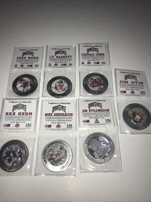 OSU Ohio State Buckeyes Lot 7 Coins Commemorative Legendary Bosa Otis ...