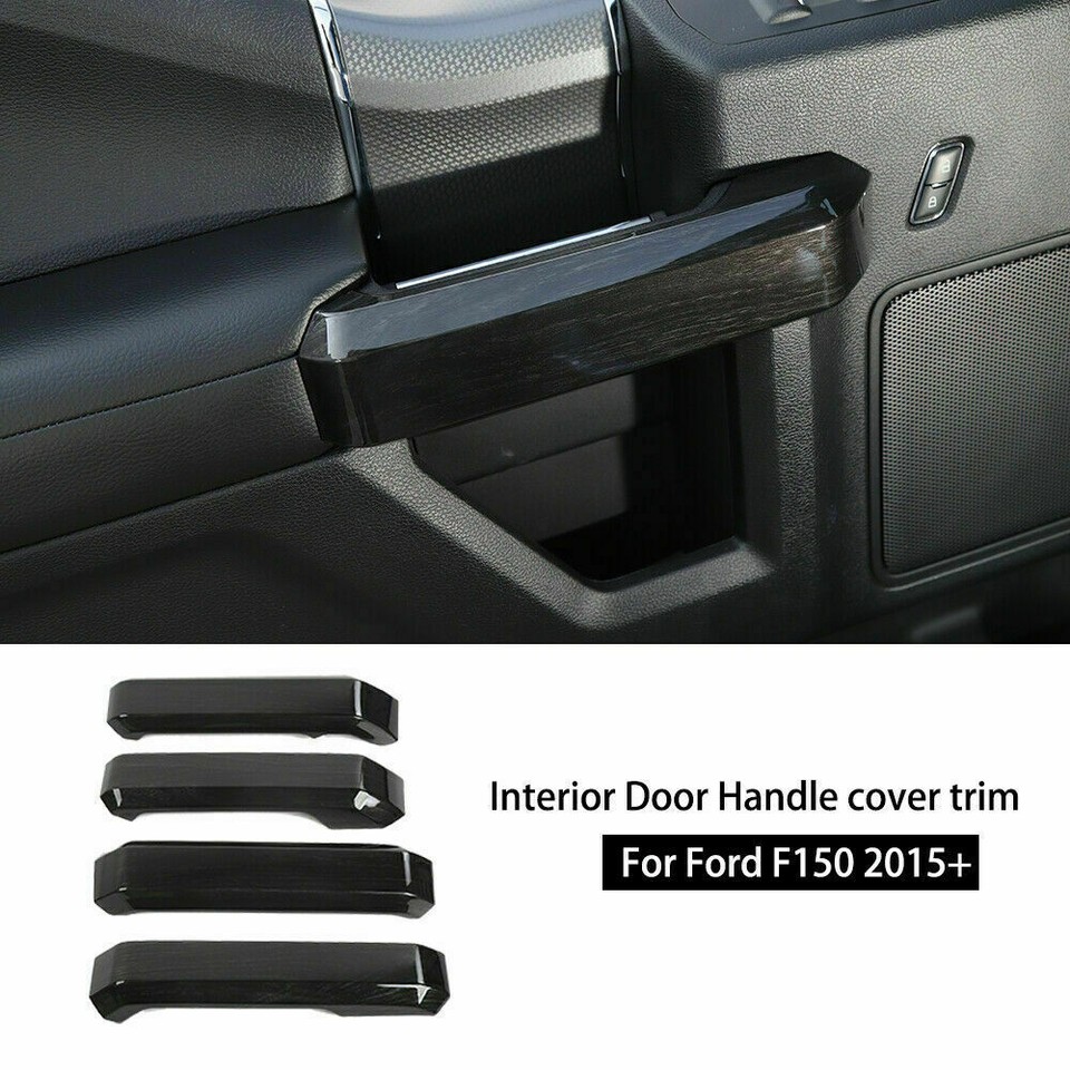 Wood Grain Full Kit Decoration Trim Cover Panel For Ford F150 15-20 ...