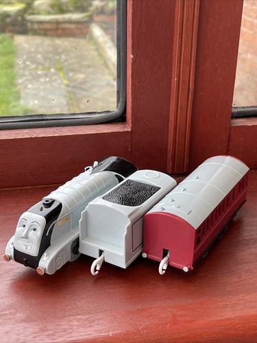 Spencer - Thomas The Tank Engine Trackmaster Train With Duke and ...