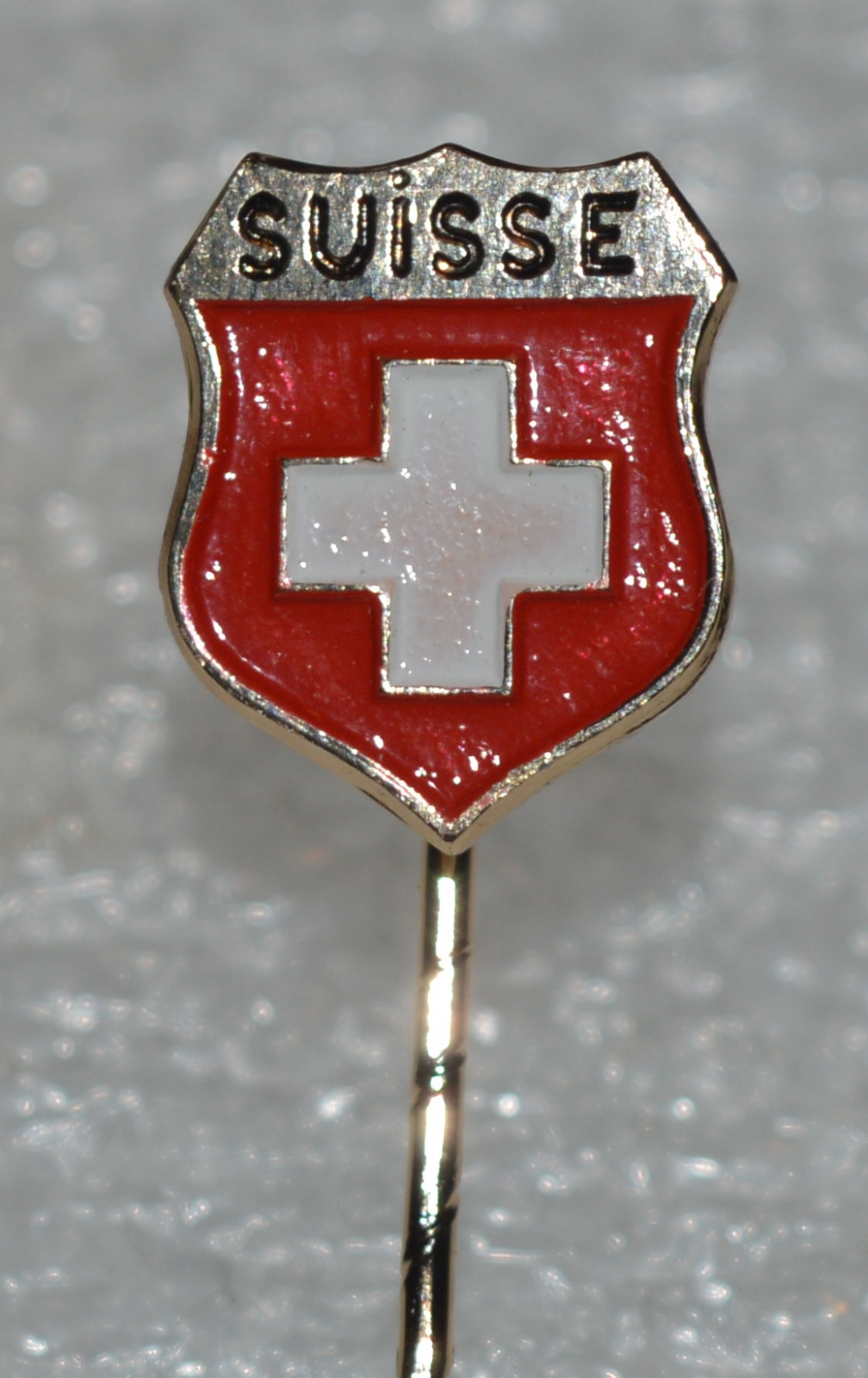 Switzerland Swiss Coat of arms Crests Heraldic Wappen vtg pin badge ...