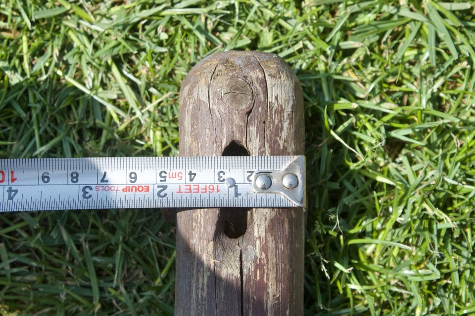 Vintage Wooden Boat Mast 11'3" (135″) Dinghy Hardwood Mast with Pulley ...