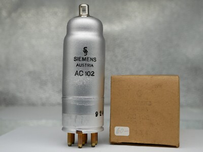 1x AC102 AC100 Siemens Österreich Universal Triode NEW Tube Post Röhre ...