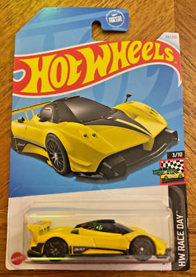 Hot Wheels Pagani Zonda R #099 HW ‘24 Race Day 3/10 Yellow VHTF! | eBay