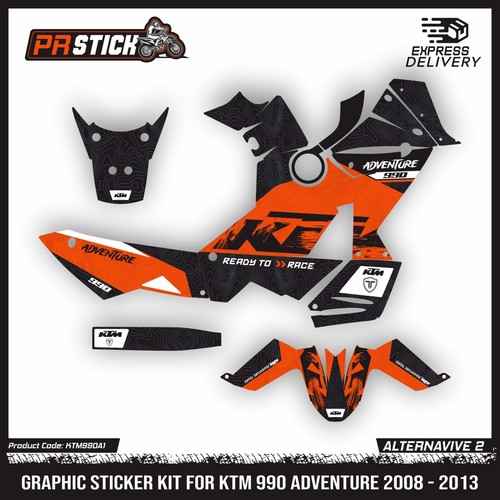 PRSTICK New FULL Graphic kit for KTM ADVENTURE 990 2003 - 2016 [DESERT ...
