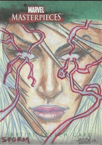2008 Marvel Masterpieces III Sketch - Jason Reeves! | eBay