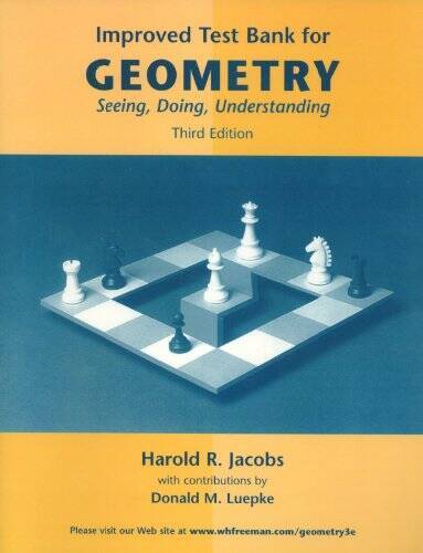 Improved Test Bank for Geometry: Seeing, Doing, Understanding ...