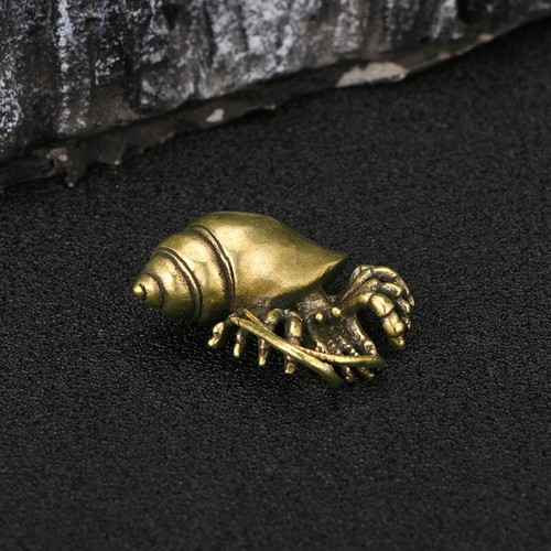 Handmade pure copper Hermit Crab antique decorative handicraft ...