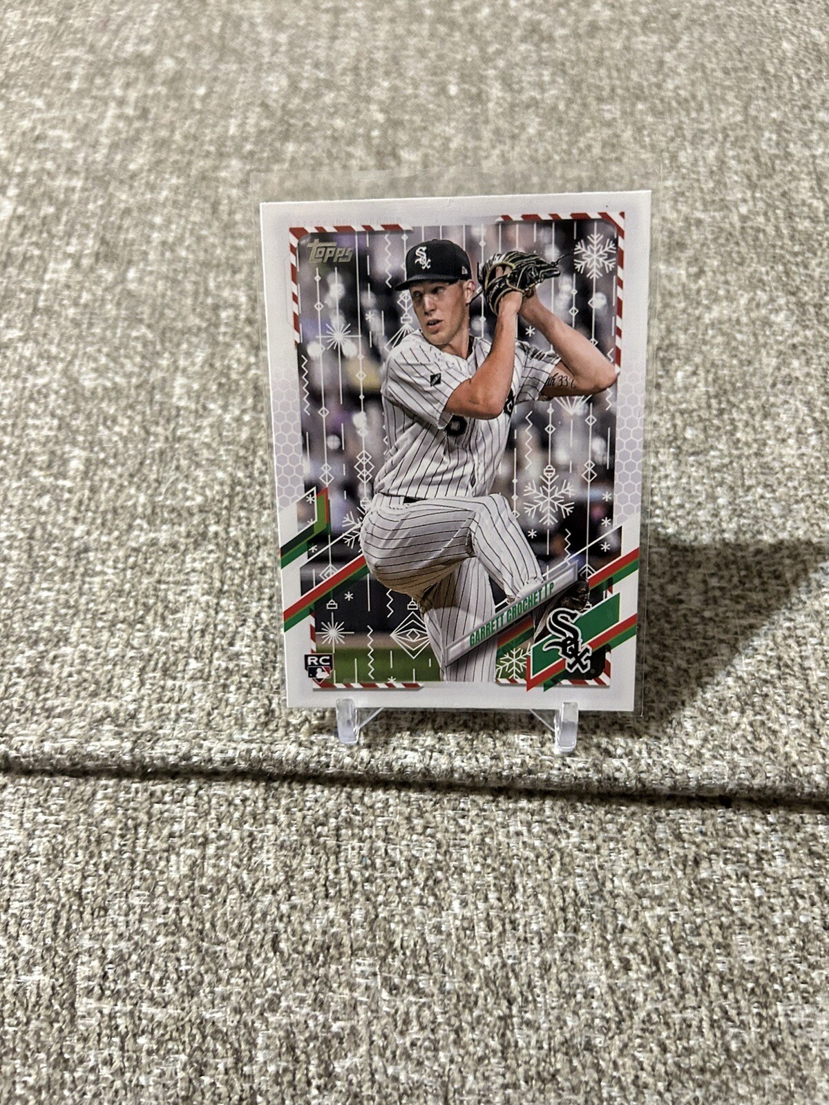 2021 Topps Holiday #HW118 Garrett Crochet ROOKIE CARD RC White Sox | eBay