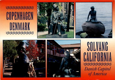 Copenhagen, Denmark, Solvang, California, Little Mermaid Statue, Hans ...