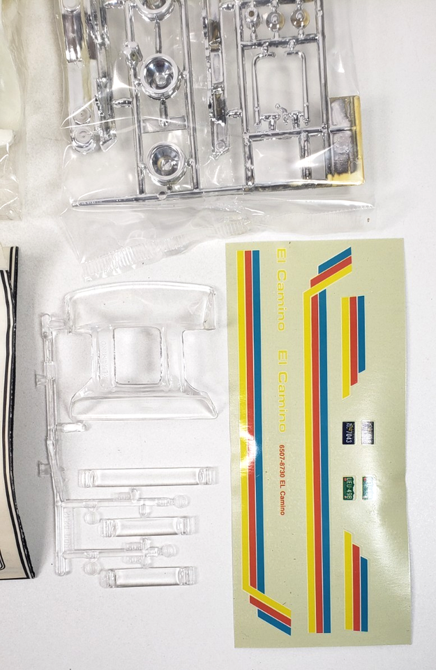 AMT 1965 Chevy El Camino 1/25 scale 3 in 1 Model Kit #6507 New Open Box ...