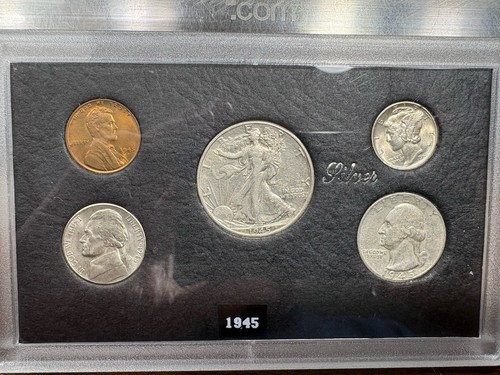 1945 US Mint Silver Coins Year Set | eBay