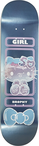 GIRL BROPHY HELLO KITTY 50 SKATEBOARD DECK-8.56 | eBay